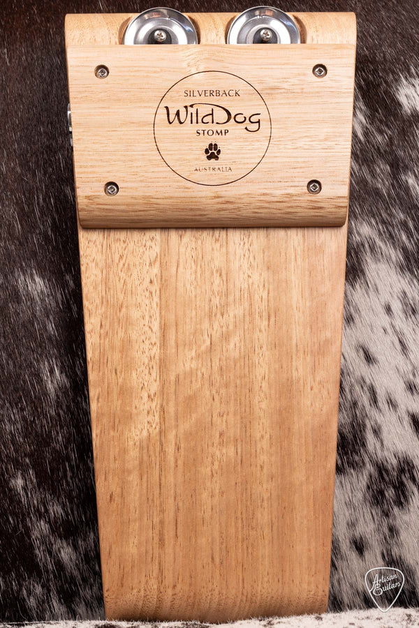 Wild Dog Silverback Stomp Box with Jingles - 1311124 | Artisan Guitars