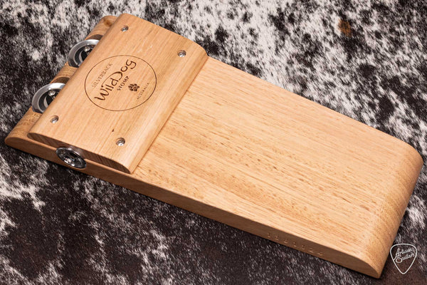 Wild Dog Silverback Stomp Box with Jingles - 1381124 | Artisan Guitars