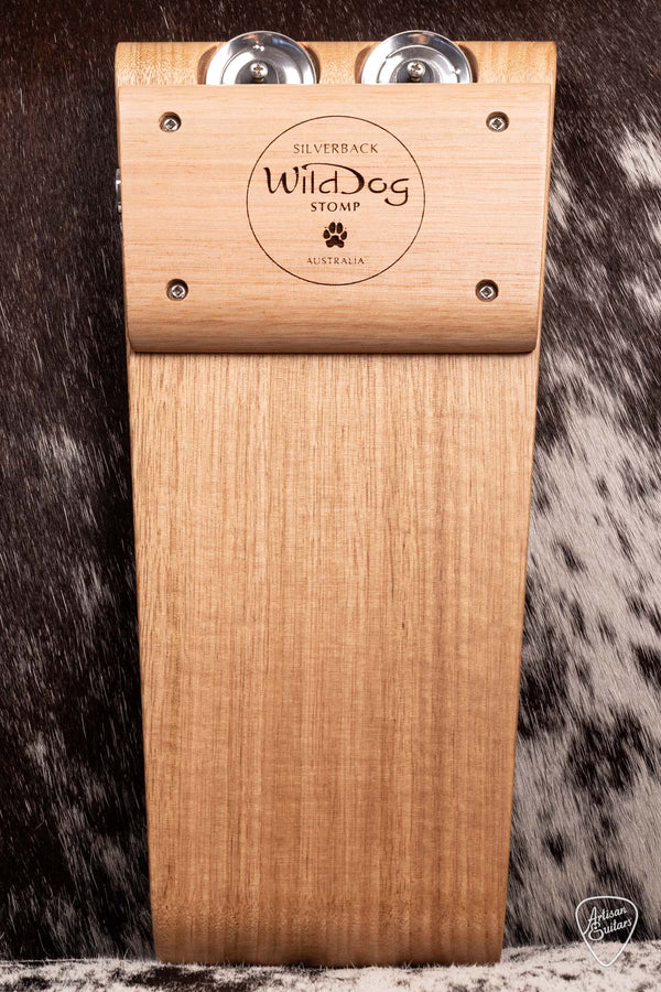 Wild Dog Silverback Stomp Box with Jingles - 1401124 | Artisan Guitars