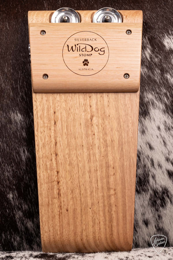 Wild Dog Silverback Stomp Box with Jingles - 1431124 | Artisan Guitars