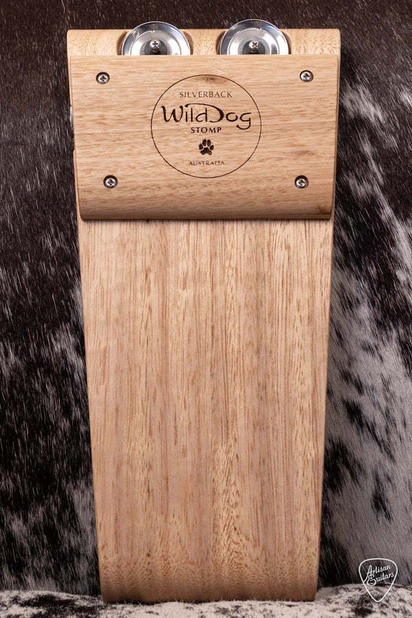 Wild Dog Silverback Stomp Box with Jingles - 491024 | Artisan Guitars